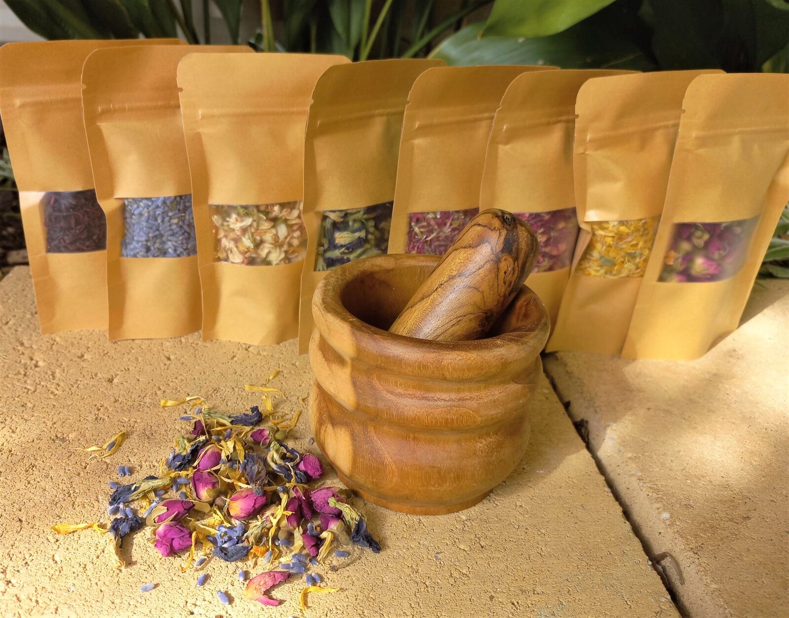 Dried Flower Pouches